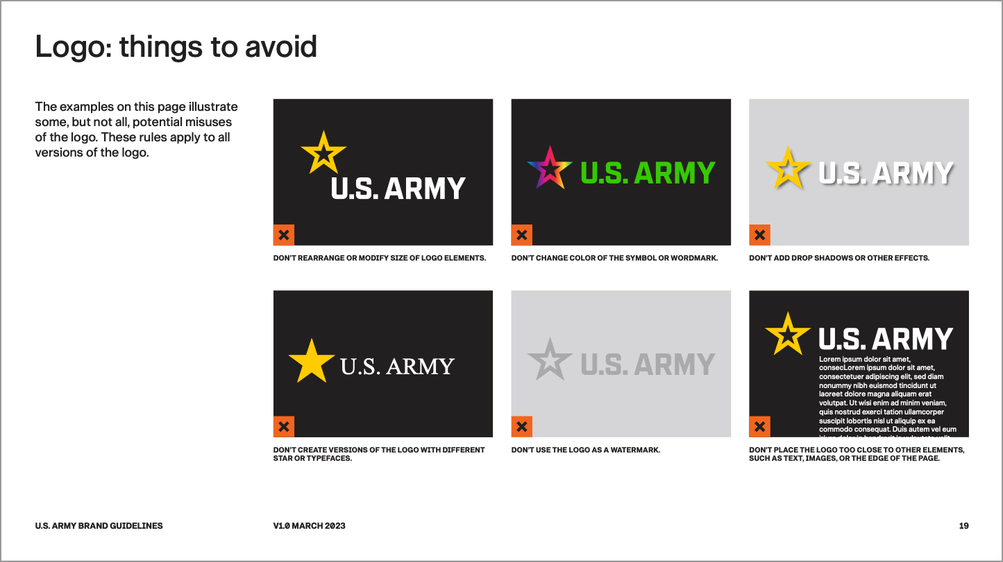 The Army and Navy Style Guides