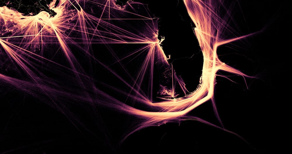 Visualizing Ship Movements with AIS Data