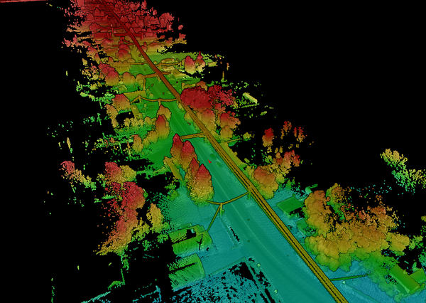 Utah Highway LiDAR Scans