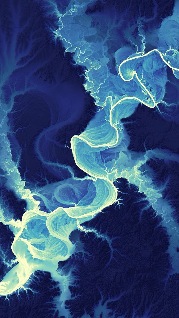 Visualizing Rivers and Floodplains with USGS Data